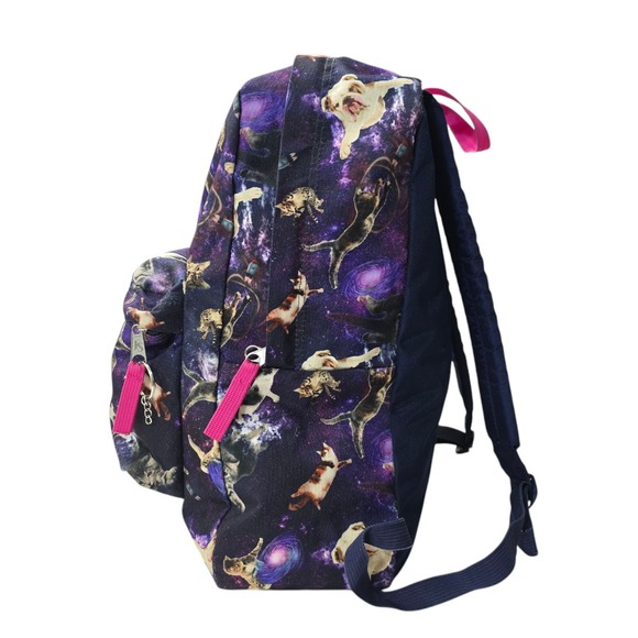 Jansport | Bags | Jansport Purple Cosmic Galaxy Cats And Dogs In Space ...